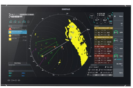 X波段雷达SIMRAD 船舶导航AIS 探鱼器 船用GPS海图机